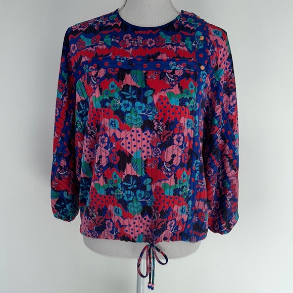 Diane Freis | Tops | Vintage Diane Freis Floral Blouse | Poshmark